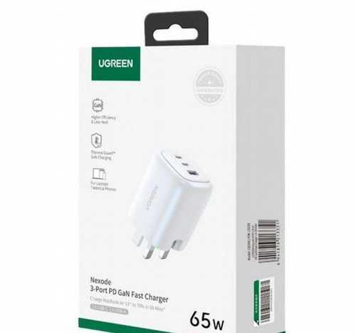 Зарядное устройство ugreen 65w