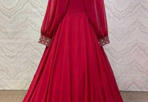 Сари платья анаркали индийское новое