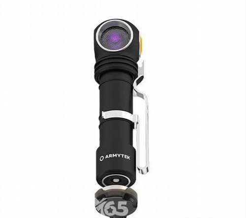 Фонарь Armytek Wizard C2 WUV Magnet USB и аккум