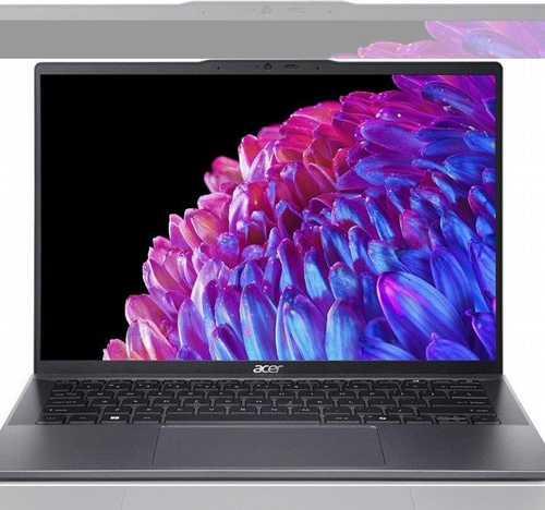 Ноутбук Acer Swift Go 14 SFG14-63-R57X NX.ktscd.003, 14", oled, AMD Ryzen 7 8845HS 3.8ггц, 8-ядерный