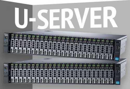 Сервер Dell R730XD 24*2.5 2*2673v4 64Gb H730p 2*75