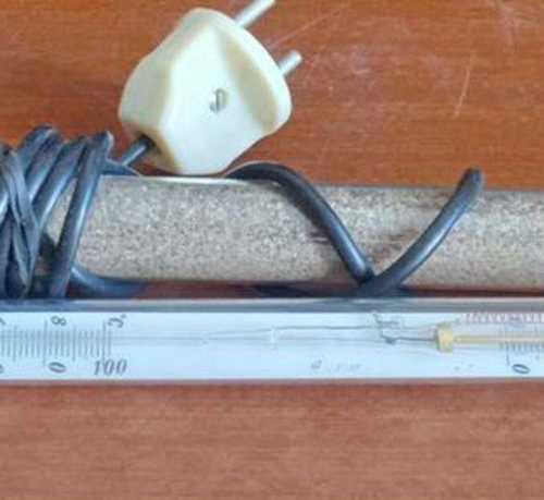Электроконтактный термометр и нагреватель