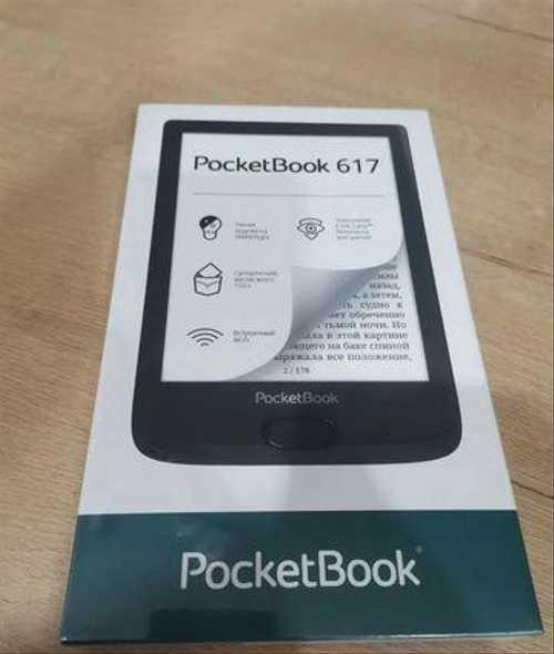 Электронная книга PocketBook 617 белая новая