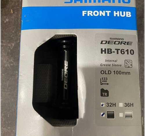 Втулка передняя Shimano HB-T610 Deore 32h