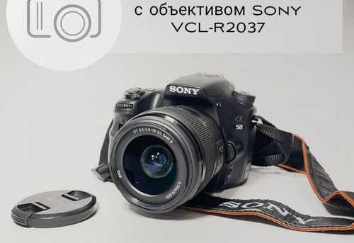 Зеркальный фотоаппарат sony