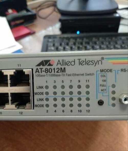 Коммутатор Allied Telesyn AT-8012M
