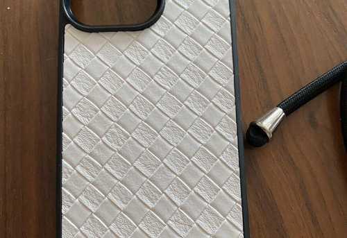 Чехол iPhone в стиле Bottega Veneta на шнурк