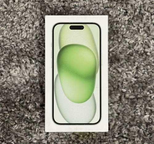 iPhone 15 128gb Green (Новый, sim+esim)