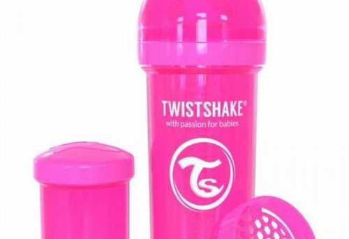 Антиколиковая бутылочка Twistshake 260 мл. Neon