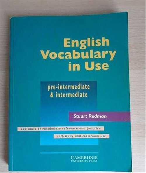 English vocabulary in use (pre-intermediate and in