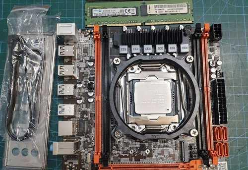 Комплект X99 LGA 2011-3 :Xeon 2630 v3 +16GB