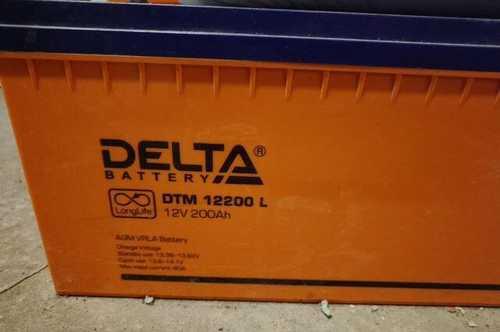 Аккумуляторная батарея delta Battery DTM 12200 L