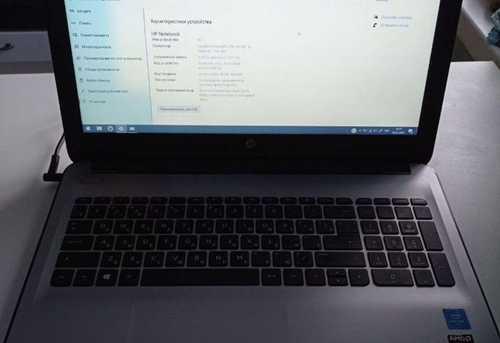 Ноутбук HP 15-ay500ur