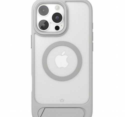 Чехол для iPhone 16 Pro VLP Reels Case с MagSafe (Серый)