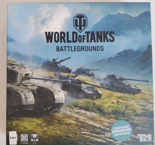 Настольная игра world of tanks battlegrounds