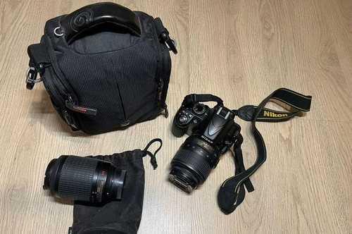 Зеркальный фотоаппарат Nikon d3100 + 1 обьектив