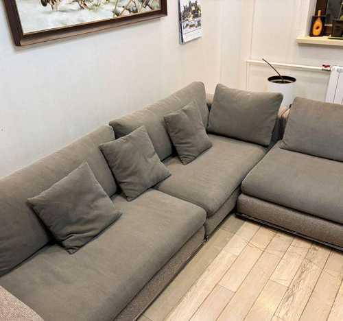 Minotti диван угловой