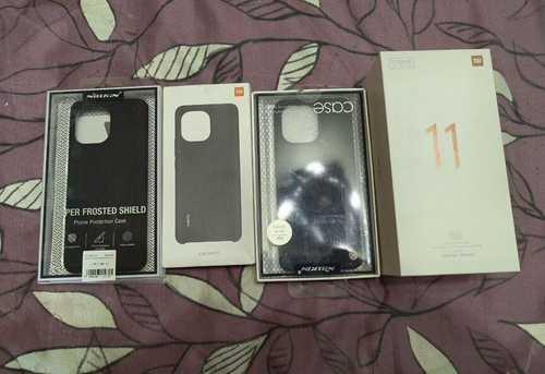 Чехлы и коробка Xiaomi Mi 11