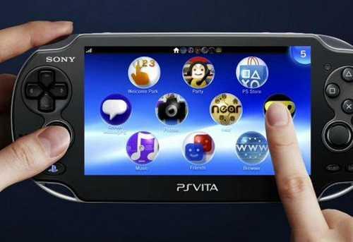 Sony PS Vita Игровая Консоль Прошита с Играми