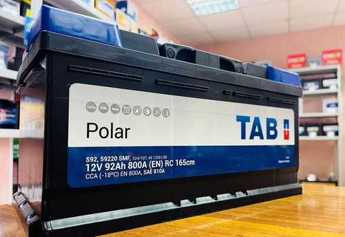 Акб 92 Tab Polar на Volvo аналог 30659796