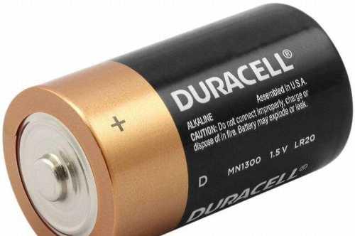 Батарейка Duracell LR20/D-2BL