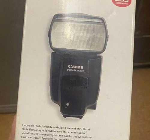 Canon speedlite 580ex ii