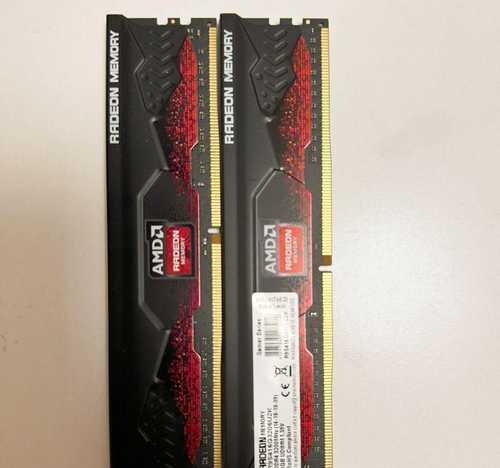 Оперативная память AMD R9 Gamer Series DDR4 2x8