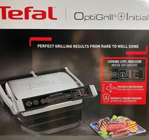 Электрогриль tefal optigrill новый