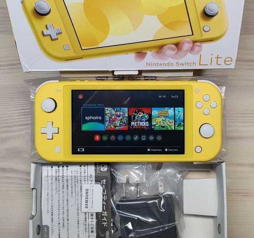 Nintendo Switch Lite, 32 ГБ, Прошитая