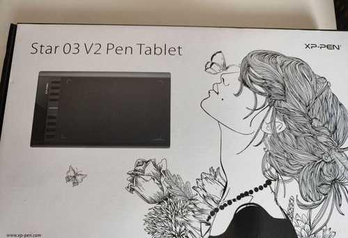 Графический планшет xp-pen Star 03 V2 Pen Tablet