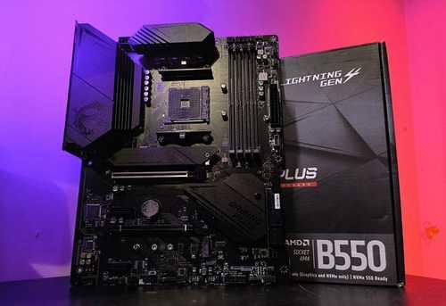 Материнская плата MPG B550 gaming plus MSI