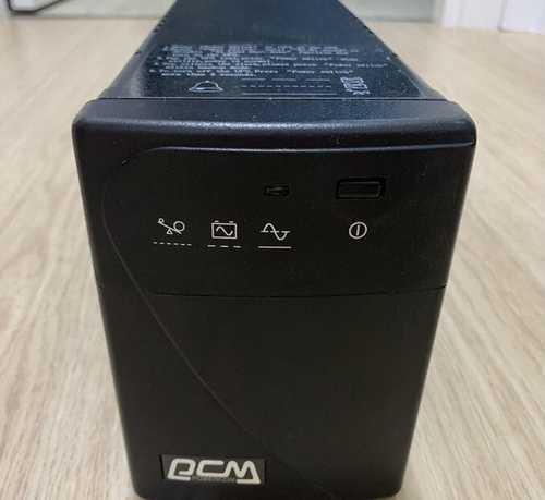 Ибп PowerCom BNT 600A Черный