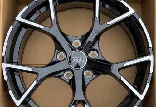 Литой диск в стиле Audi R17 5x112