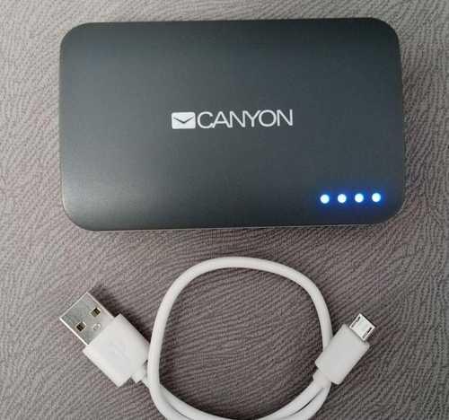 Powerbank canyon зарядное устройство портативное