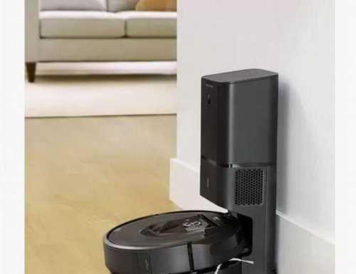 Новый робот пылесос iRobot Roomba i7 Plus Black
