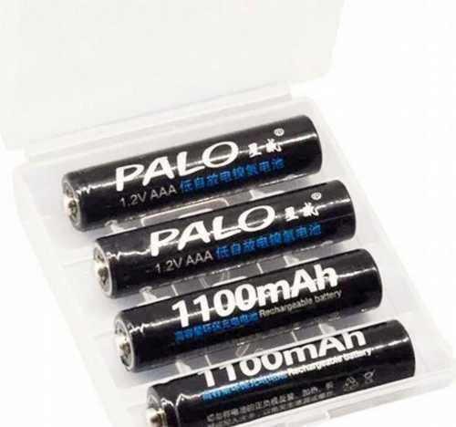 Аккумуляторные батарейки ааа Palo 1100 mAh 1,2 v