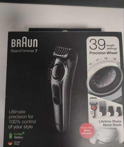 Триммер 7 серии Braun BT7240 + Бритва Gillette