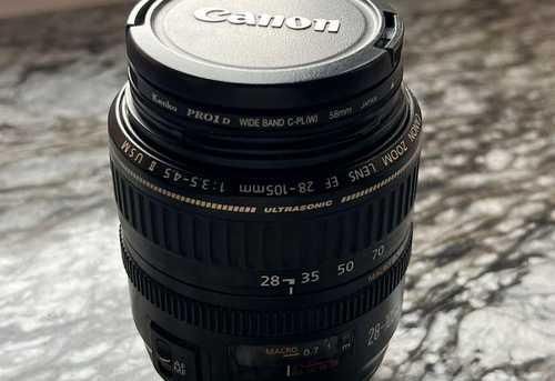 Canon EF 28 105mm f/3.5 4.5 II usm