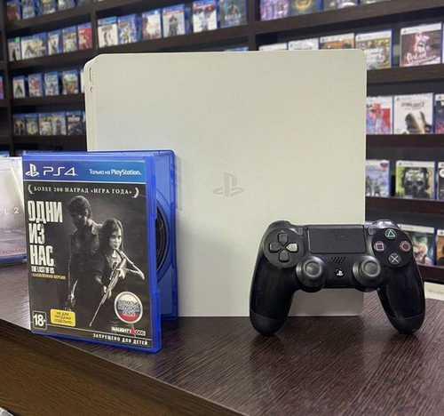 Sony Playstation 4 Slim Белая