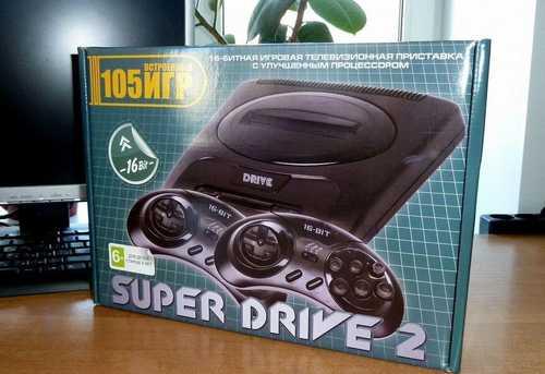 Приставка 16-бит Super Drive 2 (105 игр)