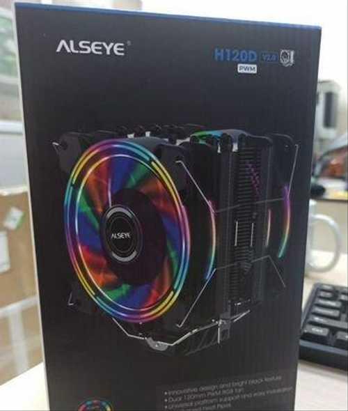 Новый кулер для процессора alseye H120D v 2.0 RGB