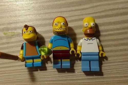 Lego minifigures Simpsons