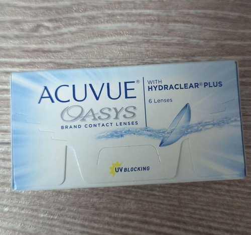 Контактные линзы acuvue oasis -7,5 упаковка