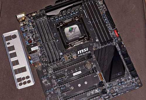 Msi x99a sli plus +проц на выбор Трейдин