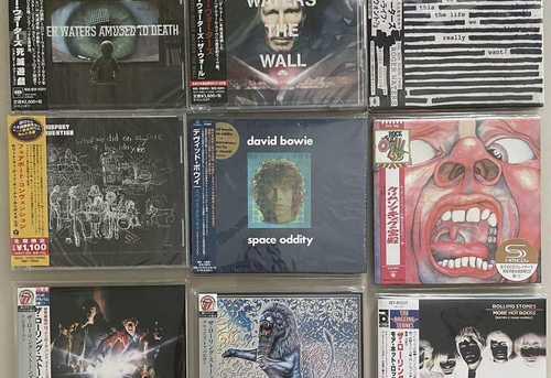 CD диски Japan. Rock, Metal. В наличии