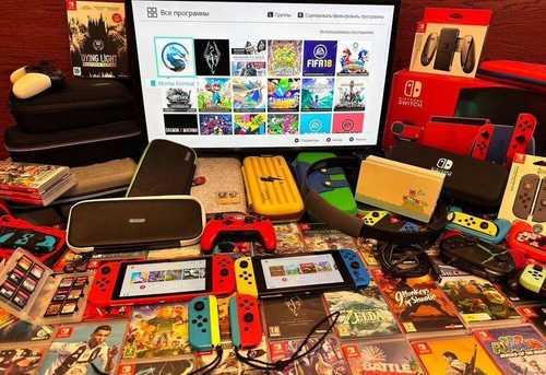 Nintendo Switch + 400 игр