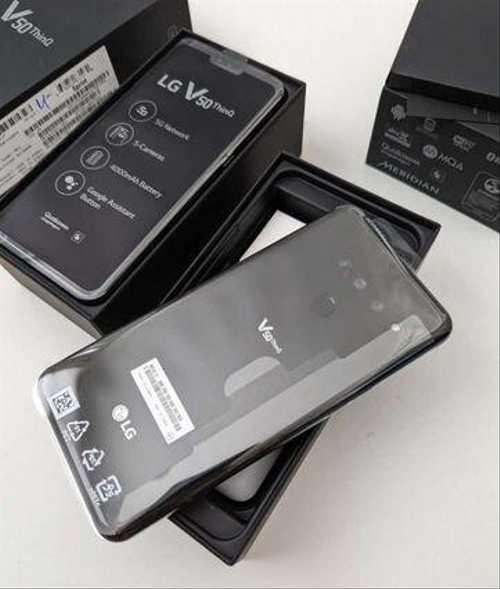 Новый LG V50 ThinQ 128 Black IP68 HI-FI из США