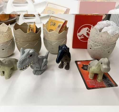 Динозавры jurassic world McDonald's