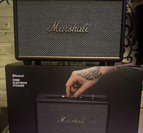 Marshall Acton 3 колонка оригинал черная