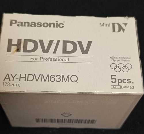 Видеокассета для видеокамер MiniDV Panasonik